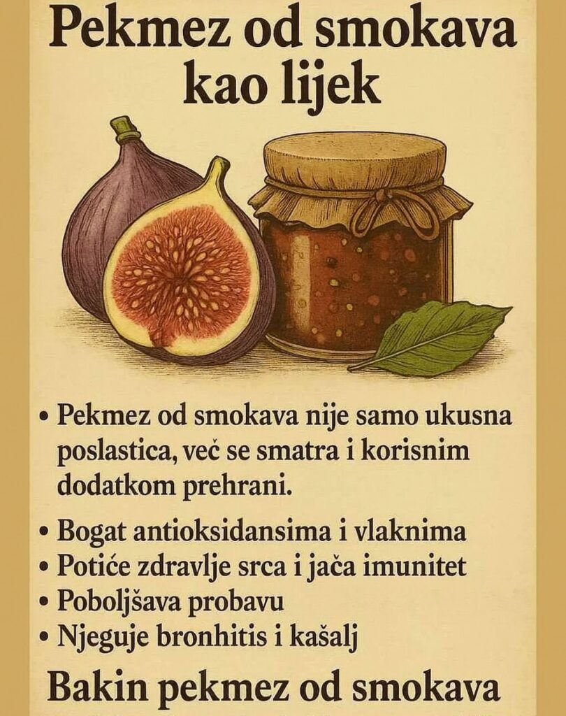 Recept za tradicionalni pekmez od smokava bez šećera - Prirodni ...