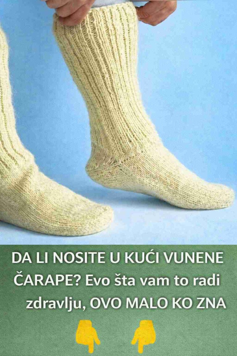 DA LI NOSITE U KUĆI VUNENE ČARAPE? Evo šta vam znači za zdravlje, OVO ...