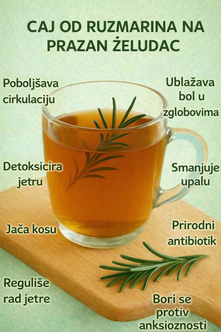 Čaj od ruzmarina na prazan želudac – prirodni eliksir zdravlja ...