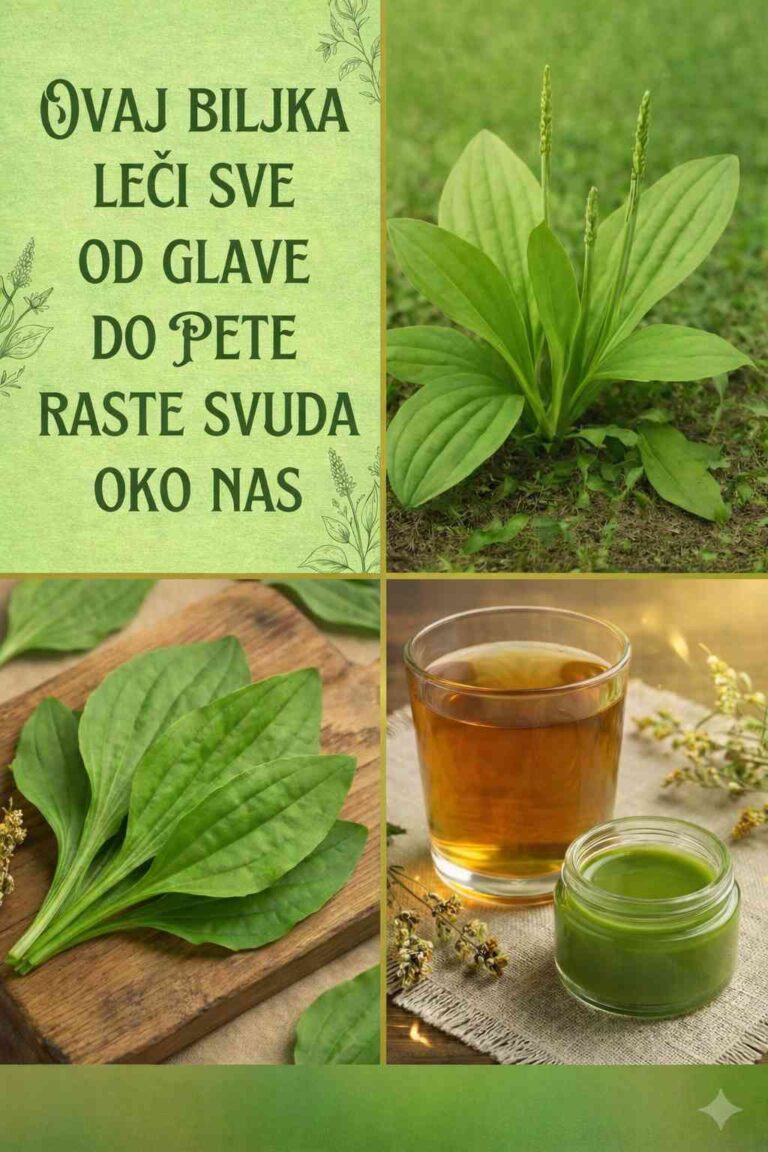 Biljka koja leči od glave do pete – Prirodni dar koji raste svuda oko ...